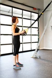 6. TRX Suspended Lunge